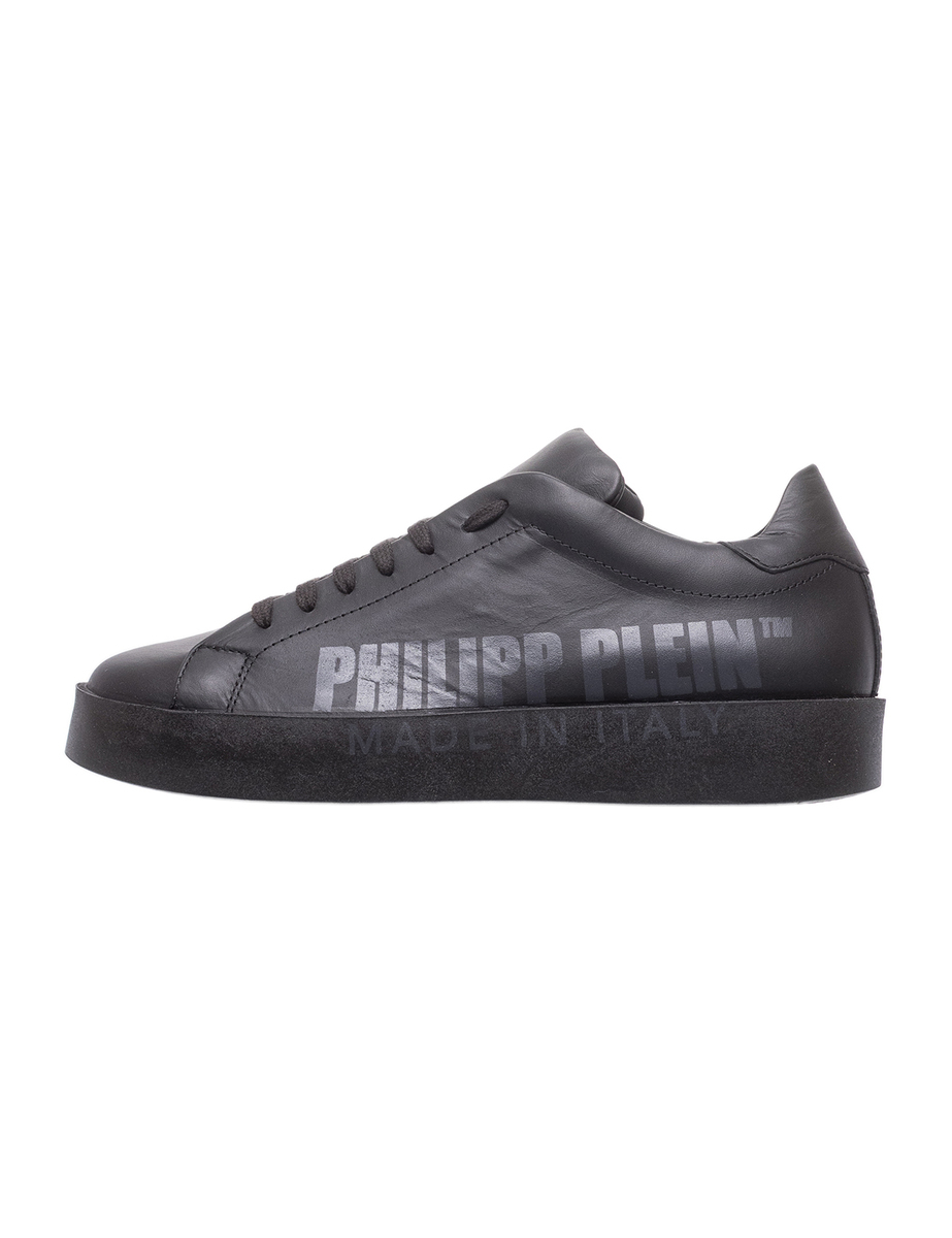Кеды мужские PHILIPP PLEIN черного цвета 0360966 купить в Москве